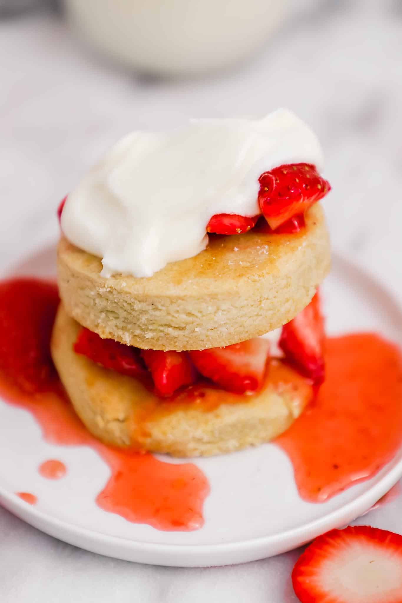 Traditional Gluten-Free Strawberry Shortcake
