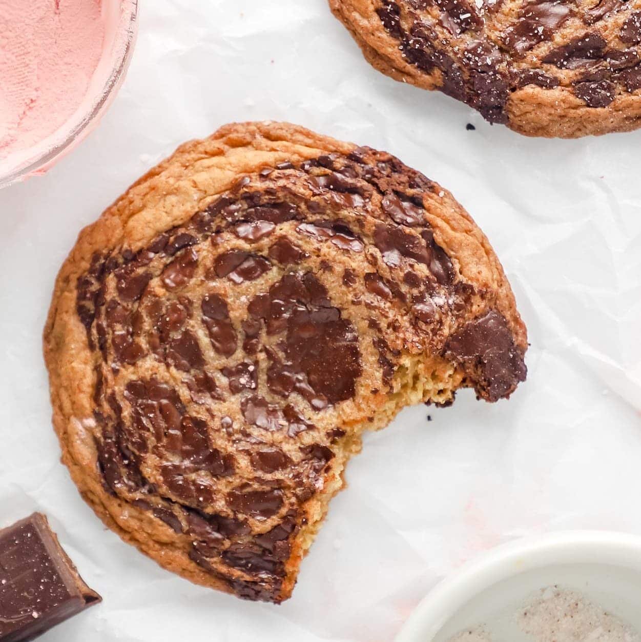 Amazing Chocolate Lava Cookies (low fluoride, gluten-free)