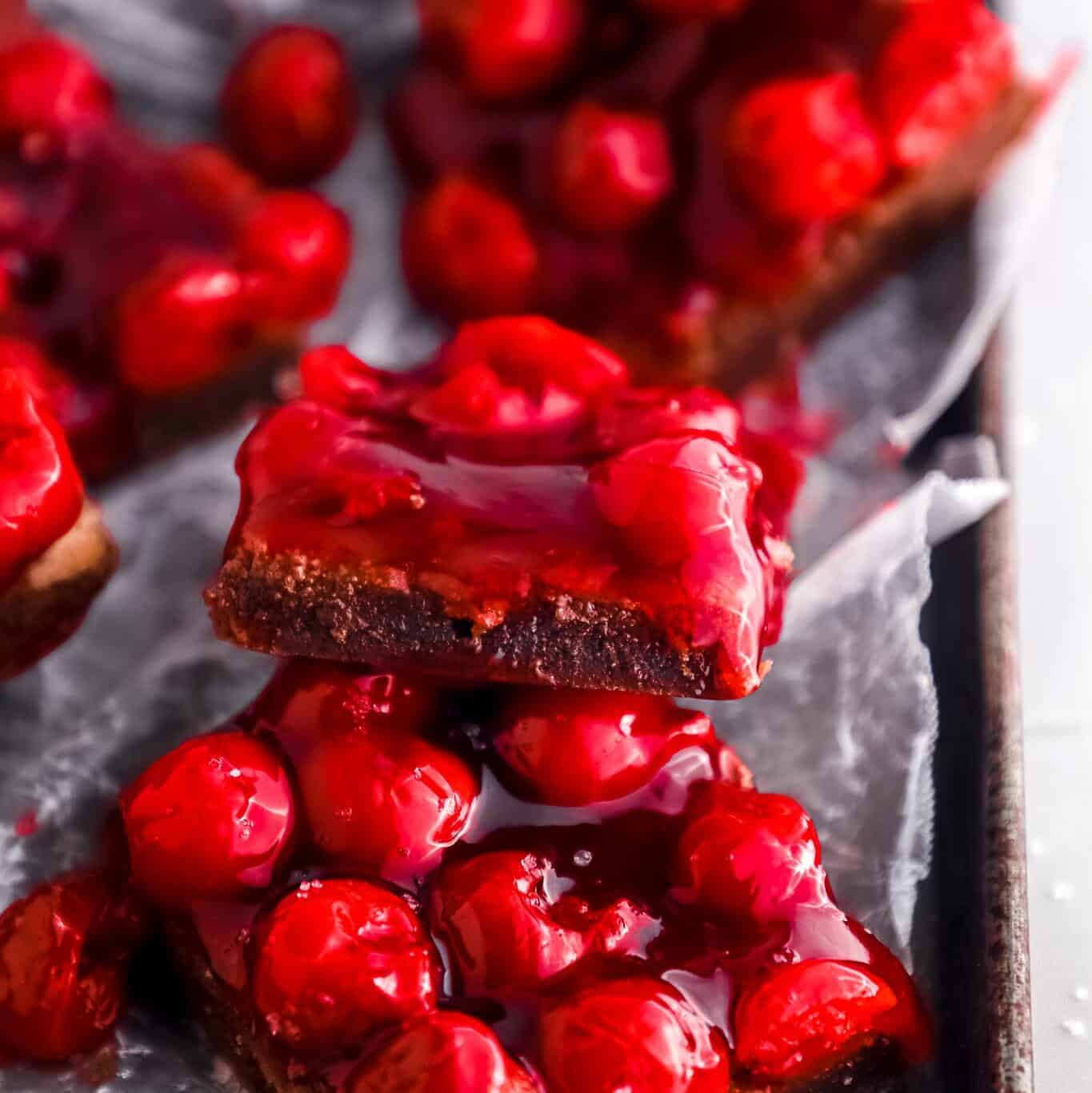 Ultimate Chocolate Cherry Brownies (Gluten Free)