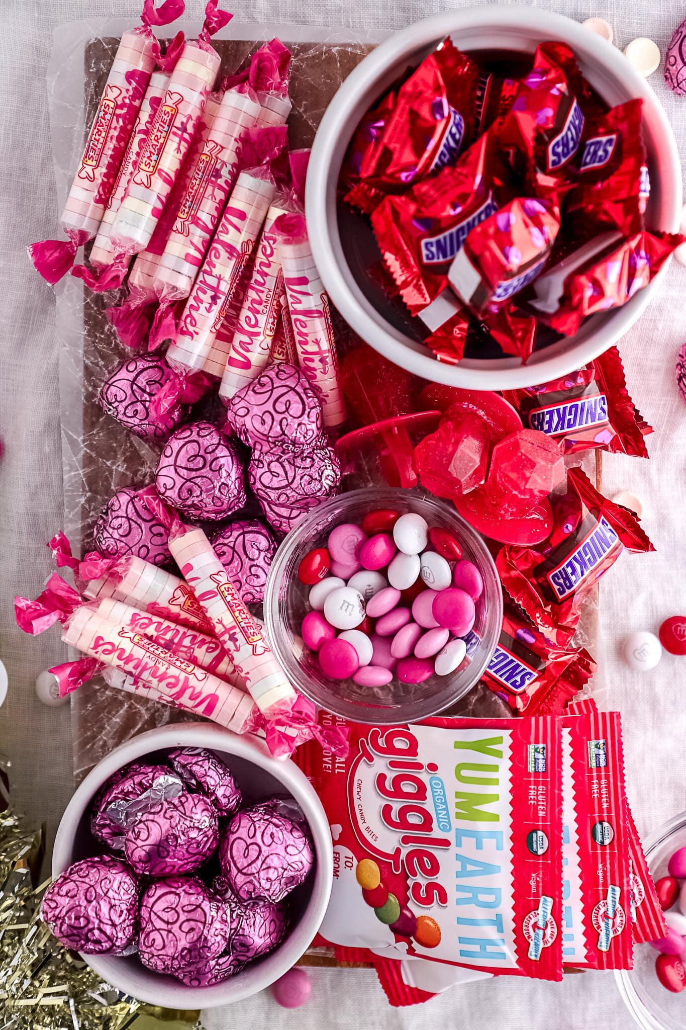 Ultimate Valentine's Gluten Free Candy Board