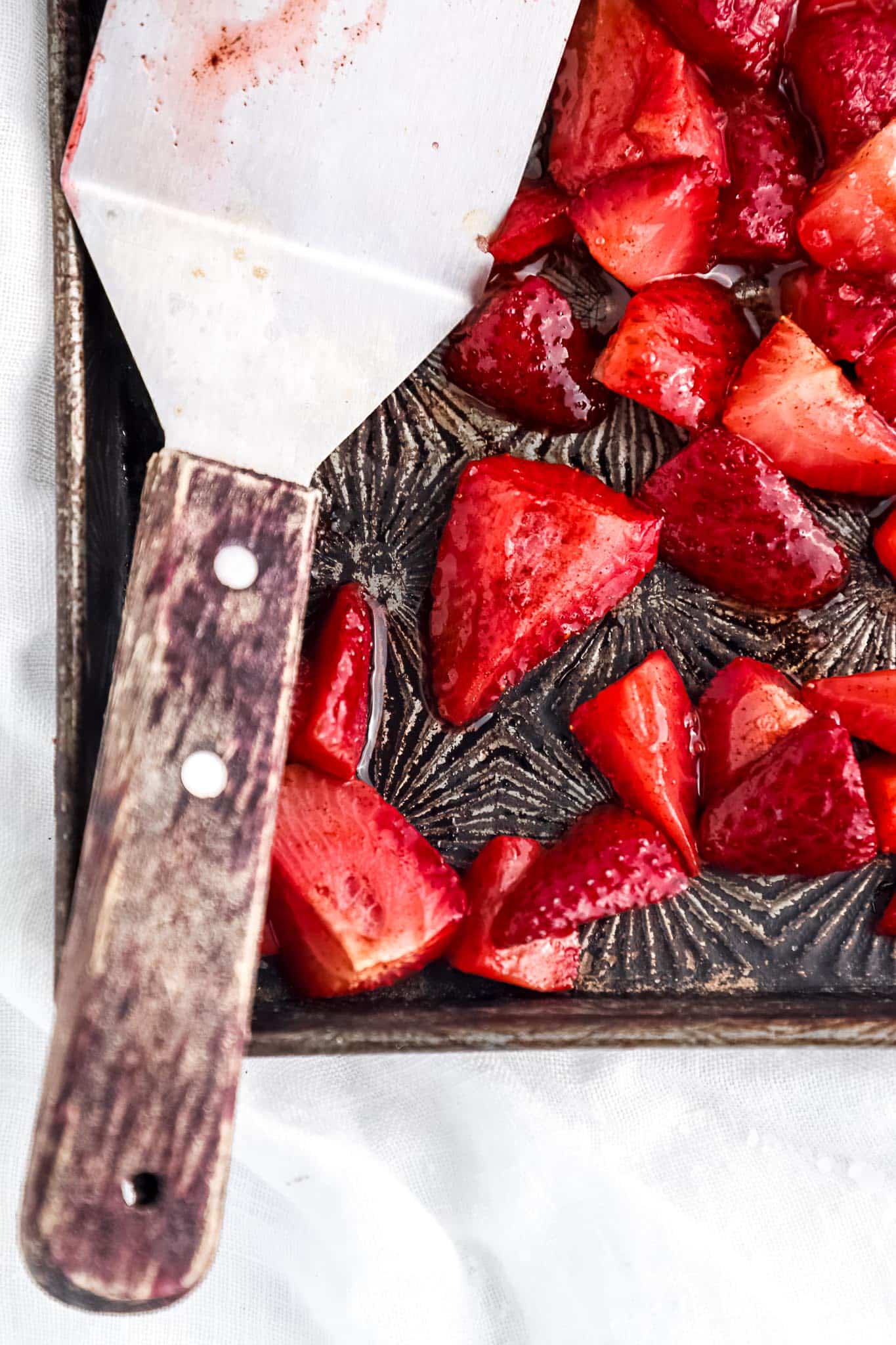 Maple-Syrup Roasted Strawberries