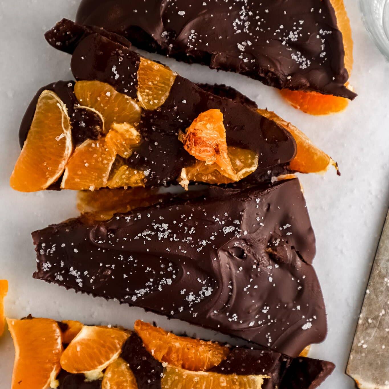 Easy Clementine Chocolate Bark