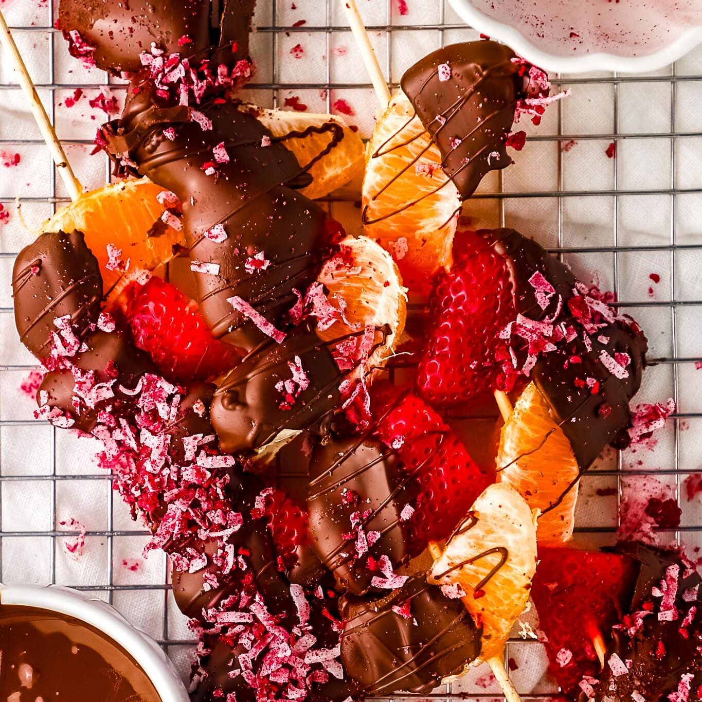 Chocolate Dipped Oranges - Easy Candied Orange Recipe