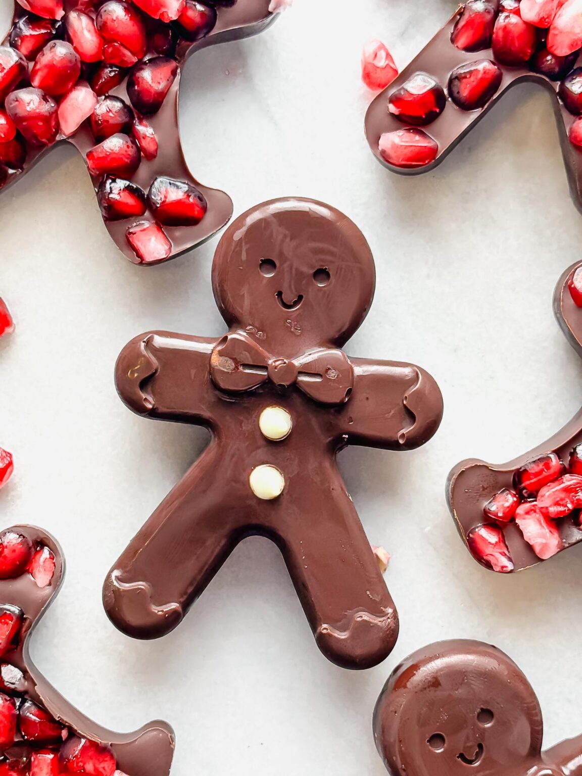 No-Bake Gluten-Free Chocolate Gingerbread Men