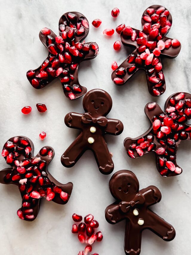 No-Bake Gluten-Free Chocolate Gingerbread Men